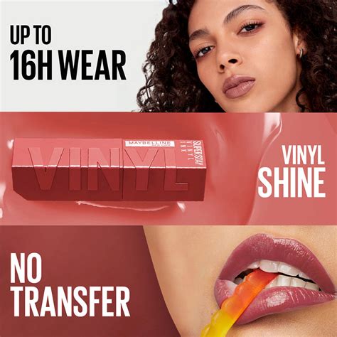 Maybelline Superstay Vinyl Ink Punchy 120 Liquid Lipstick Smudge Proof