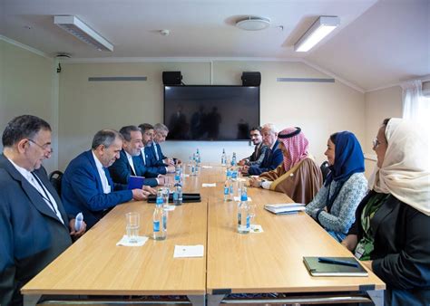Iranian Saudi Fms Hold Meeting In Norway Mehr News Agency