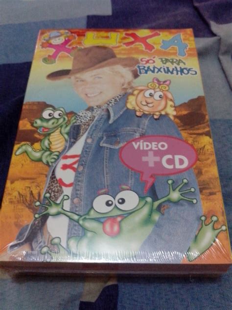 Kit Xuxa Só Para Baixinhos 3 Vhs Cd original Lacrado R 65 98 em
