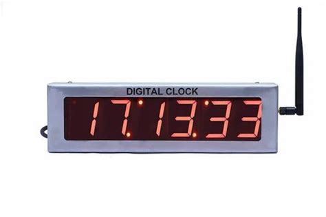 Plastic Digital Synchronized Clock At 15000 In Chennai ID 25523616373