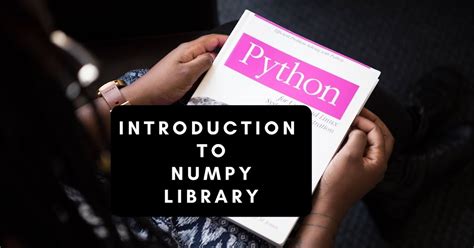 What Is The Numpy Library Python Numpy Part Tipszon