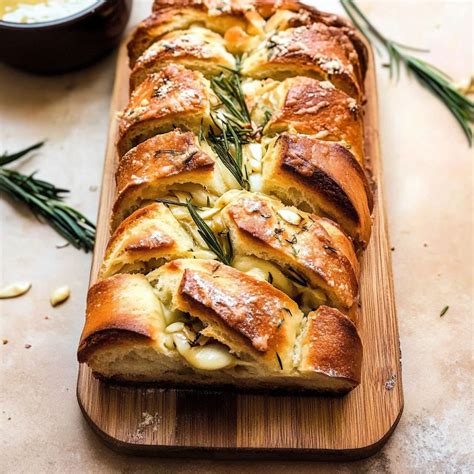 Rosemary Garlic Pull Apart Bread Ovia Recipes