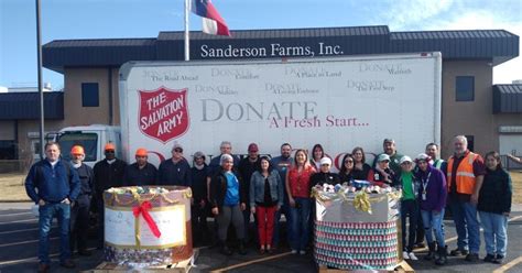 Sanderson Farms On Linkedin Sandersonleaders Giveback