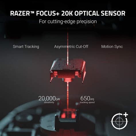 Razer Basilisk V2 20 000dpi Focus Optical Sensor Hypershift Chroma Rgb