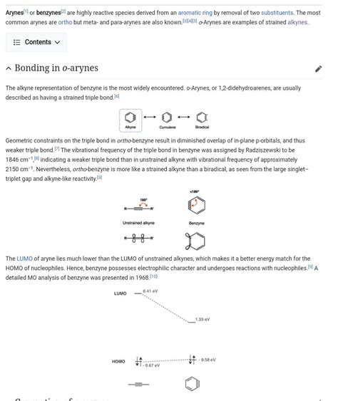 Benzyne Is Electron Defficient