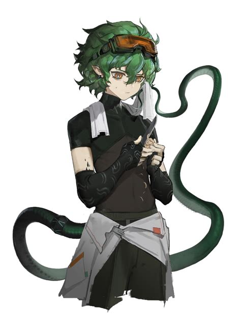 Baimudafeiyu Infection Monitor Arknights Verdant Arknights