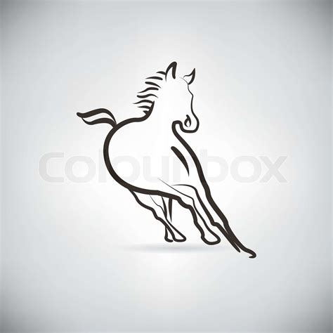 Pferd Stock Vektor Colourbox