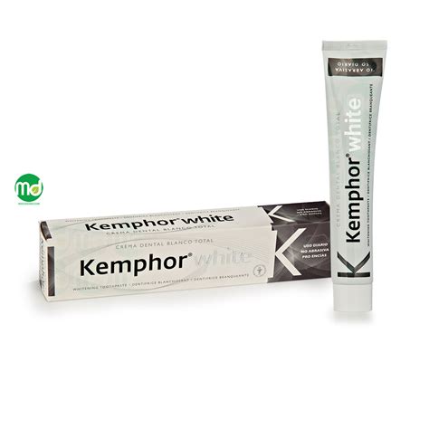 خمیر دندان سفید کننده کمفور مدل 75ml White مرسی دارو