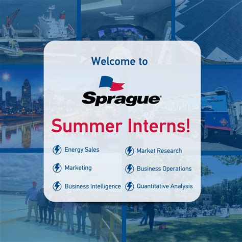 Welcomeinterns Summerinternship Spraguesummer Energyindustry Portsmouthnh Seacoastnh