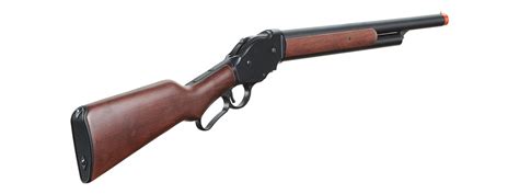 Golden Eagle 1887 Lever Action Gas Airsoft Shotgun Long Black