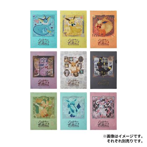 Sylveon A4 Clear File Folder Eevee Collection Authentic Japanese