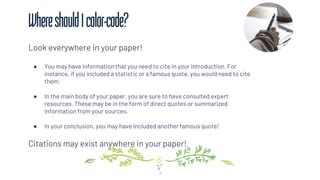 Rough Draft Check MLA Parenthetical And In Text Citations PPT