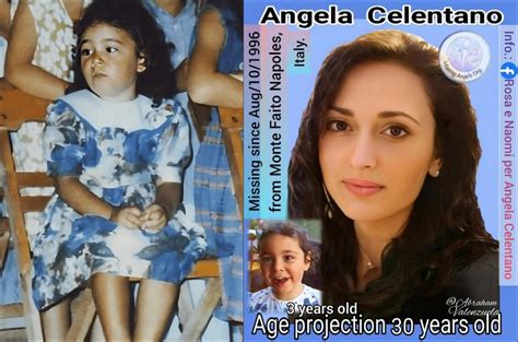 I 30 Anni Di Angela Celentano E La Speranza Mai Spenta Di Ritrovare
