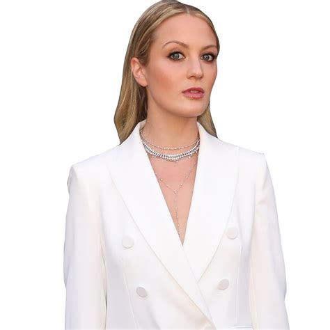 Kirby Bliss Blanton White Suit Buddy Torso Up Cutout Celebrity Cutouts