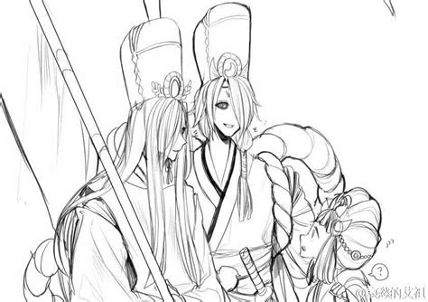 Pin By ๖ۣۜ Park Tửﾒ︵ˢˢʳ On Aa Manga Of Onmyoji Sketches Art