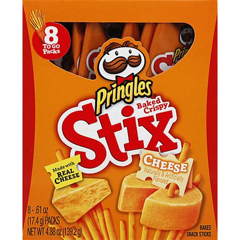 Pringles Cheese Baked Crispy Stix Oz Bags Pringles Market