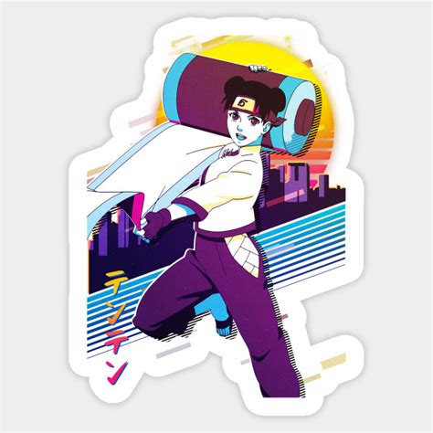 Tenten By Kakkoii Art Stickers Anime Stickers Hydroflask Stickers