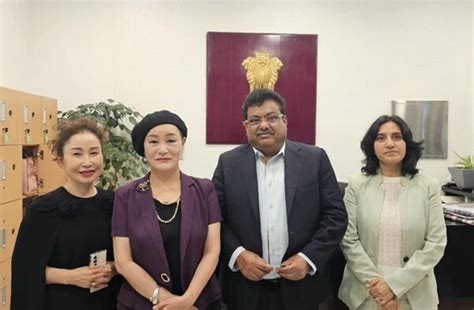 Ikbcc 제나 정 이사장 5일 인도 카르나타카 주 산업부 장관 접견