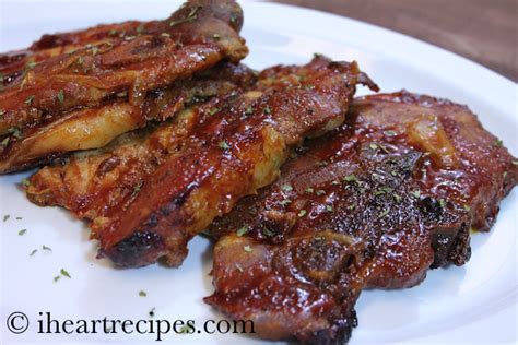 Baked Barbecue Pork Chops Recipe
