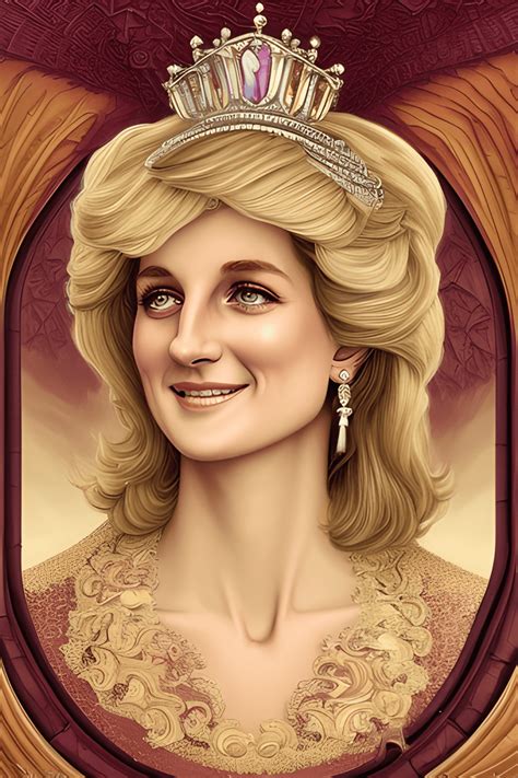 Princess Diana Dd Fantasy Graphic · Creative Fabrica