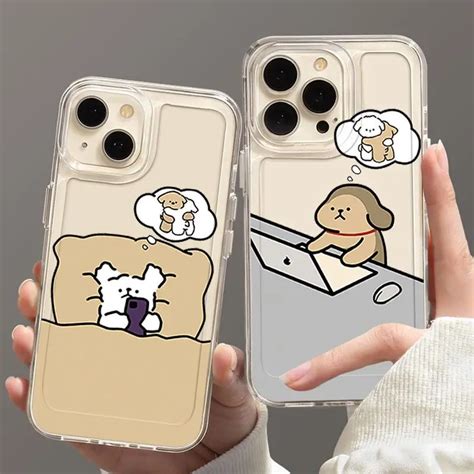 Funda De Tel Fono Space Housing Couple Para IPhone Pro