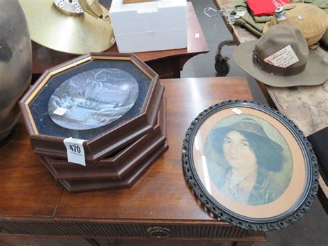 Rust Hidden World Collector Plates Portrait