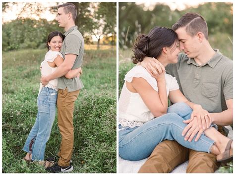 Ellie Joe Sunset Engagement Session Xav And Em Photo