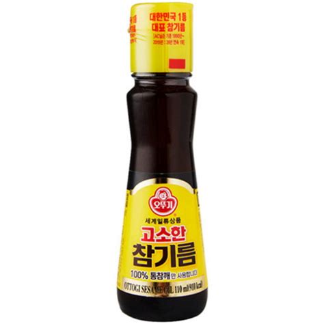 오뚜기 고소한 참기름 160ml [4개] 에누리 가격비교