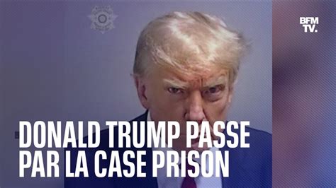 Voici La Photo Didentité Judiciaire De Donald Trump Lors De Son Bref