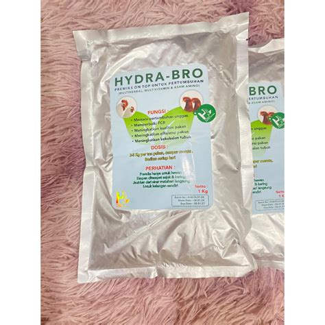 Jual Hydra Bro Premix Unggas Kemasan 1 Kg Shopee Indonesia