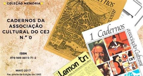 cadernos da associação cultural do cej nº 0 fac simile da edição