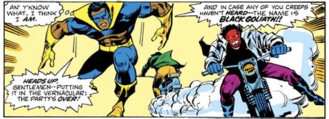 Black Goliath The Big Hero Who Never Quite Measured Up Nik Dirga