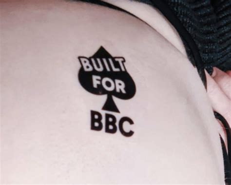 Certified Black Owned Temporary Tattoo Qos Tattoo Bnwo Bbc Tattoo Queen Of Spades Tattoo
