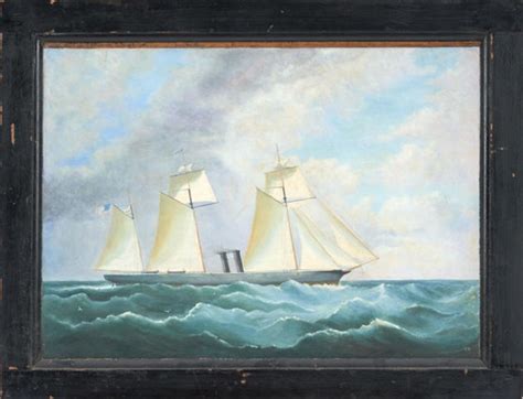 Portrait Of The Confederate Blockade Runner Css Florida By Samuel
