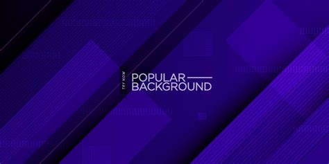 Abstract Geometric Dark Purple Gradient Background With Shadow And Lines Dynamic Shapes