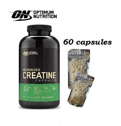 Optimum Nutrition CREATINE Capsules Lazada PH