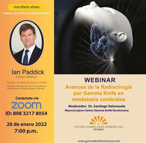 Join Me For A Lecture On The Treatment Of Brain Metastases With Srs Broadcast From The Santo