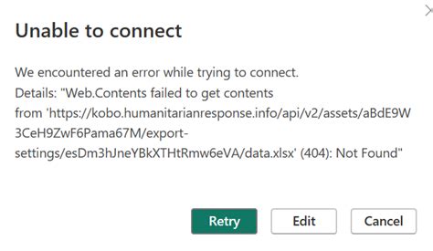 Link My Kobo Data To Power Bi Data Management KoboToolbox Community Forum