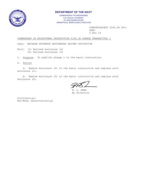 Department Of The Navy
