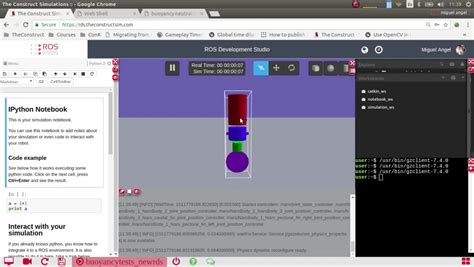 [ros Tutorials] 068 Buoyancy Neutral Object Goes Up With Hydrodynamics Plugin Part 3 The