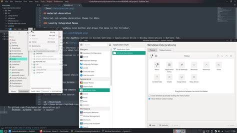 decoration with locally integrated menu general kde discuss