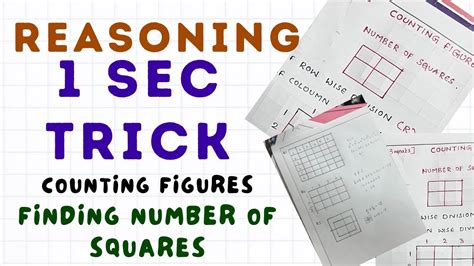 Reasoning Tricks Counting Figures Reasoning Youtube