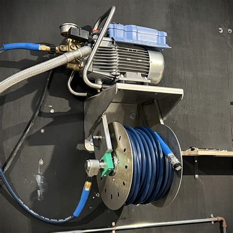 Stainless Steel Pressure Washer Hose Reel Carscope