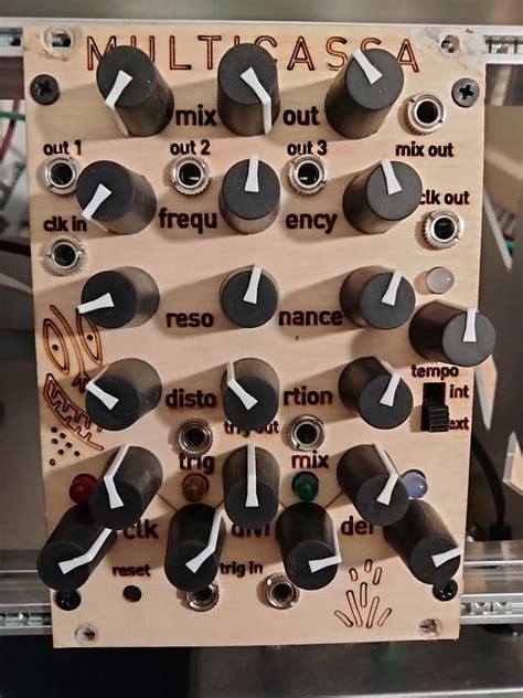Leploop LEP Multicassa Eurorack Analogue Drum Machine Module Reverb