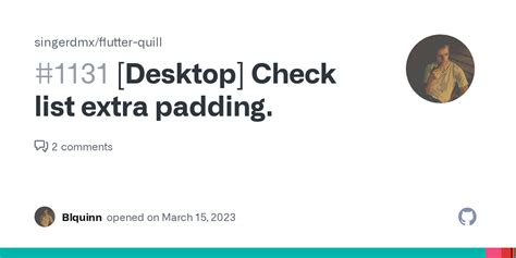 Desktop Check List Extra Padding Issue 1131 Singerdmx Flutter
