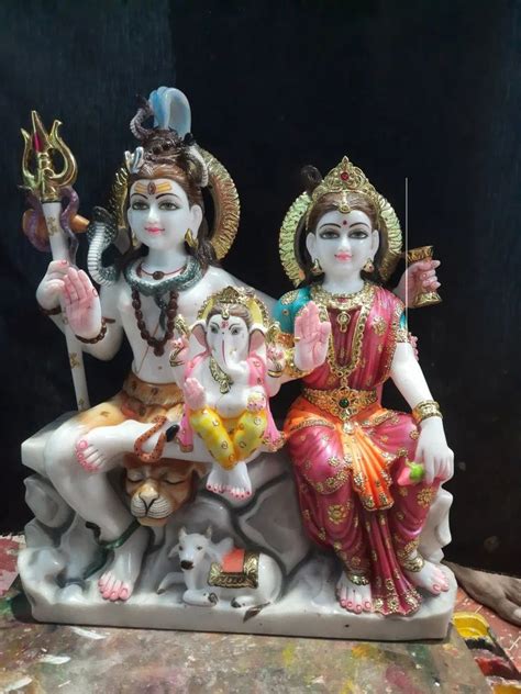 3 Feet Marble Shiv Parivar Statue At Rs 85000 In Jaipur Id 2853901507162