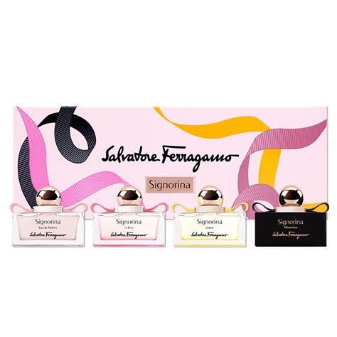 SALVATORE FERRAGAMO SIGNORINA MINIATURE SET FOR WOMEN 4