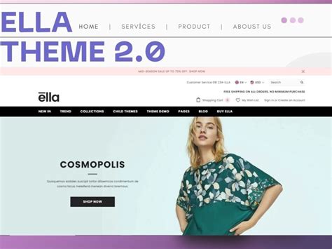 Shopify Theme Ella Multipurpose Shopify Theme Os Upwork