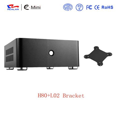 Realan H80 Mini Itx Computer Case Aluminum Pc Cabi Grandado