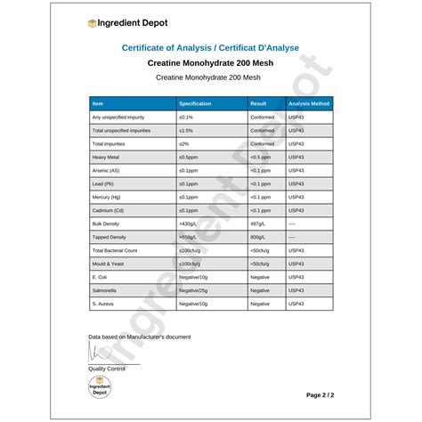 Creatine Monohydrate Usp Grade 8 Kgs Ingredient Depot